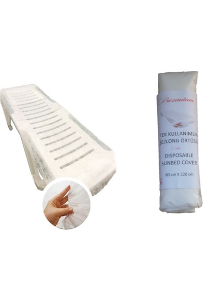 Bezendam Şezlong Örtüsü Tek Tek Paketli Lastikli Tek Kullanımlık Sunbed Cover Bezendam Şezlong Örtüsü Tek Tek Paketli Lastikli Tek Kullanımlık Sunbed Cover