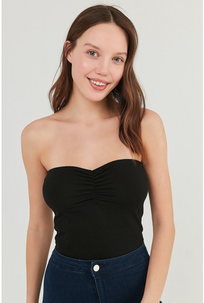 Penti Siyah Tube Üst