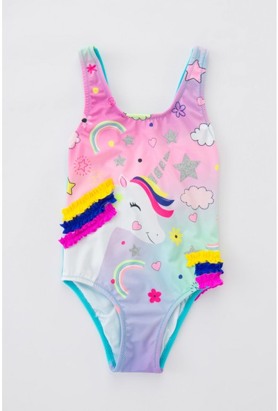 Penti Turkuaz Kız Çocuk Rainbow Unicorn Mayo Penti Turkuaz Kız Çocuk Rainbow Unicorn Mayo