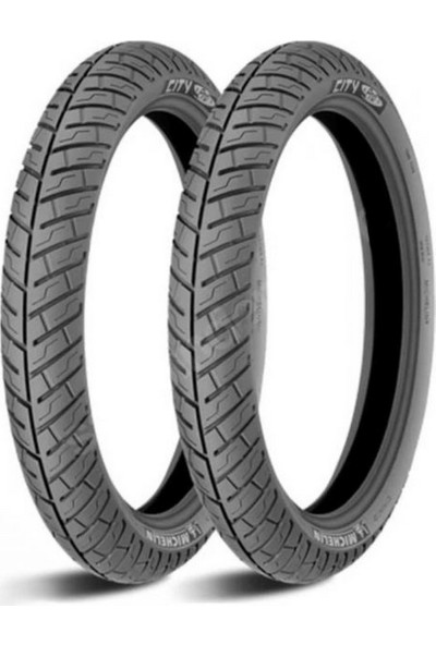Michelin 2.75-18 ve 90/90-18 City Pro Dublex Takım Lastik Michelin 2.75-18 ve 90/90-18 City Pro Dublex Takım Lastik