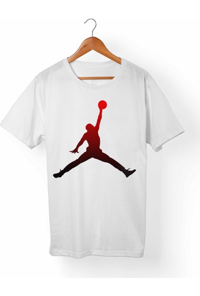 Alfa Tshirt Nba - Jordan Çocuk Beyaz Tişört