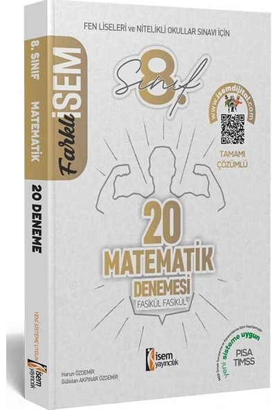 Isem 2021 LGS Farklı Isem 8. Sınıf Matematik 20'li Sarmal Deneme Isem 2021 LGS Farklı Isem 8. Sınıf Matematik 20'li Sarmal Deneme