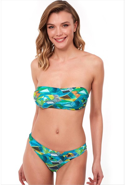 Ayyıldız Kadın Yeşil Brazılıan Kesim Bikini Takımı 1599 YEŞİL-B113 Ayyıldız Kadın Yeşil Brazılıan Kesim Bikini Takımı 1599 YEŞİL-B113