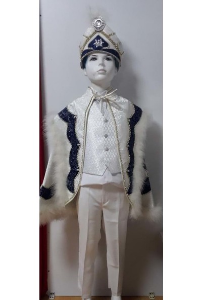 Başak Çocuk Giyim 21 Ahtapot Pelerin Takım 5/12 Yaş - Lacivert - 5-6 Yaş