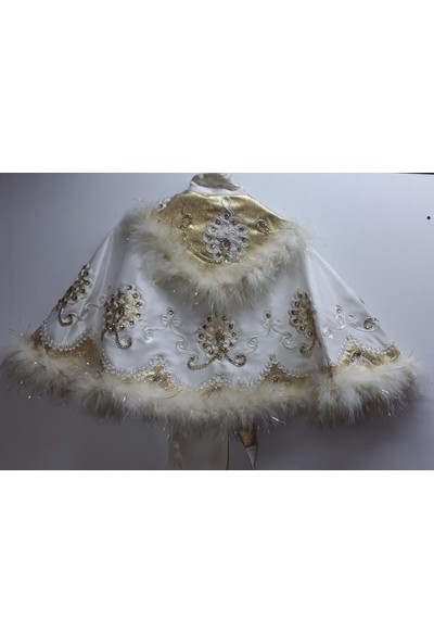 Başak Çocuk Giyim Anka Pelerin Takım 0/7 Yaş - Sarı - 4-5 Yaş