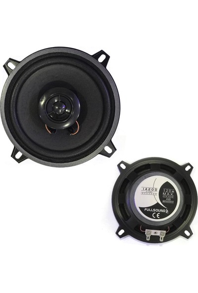 Fullsound Oto Hoparlör 13 cm 120 W Tweeterlı 1 Adet / 1420D Fullsound Oto Hoparlör 13 cm 120 W Tweeterlı 1 Adet / 1420D