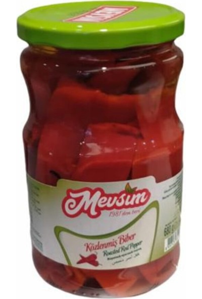 Mevsim Közlenmiş Köz Biber 720 gr Mevsim Közlenmiş Köz Biber 720 gr