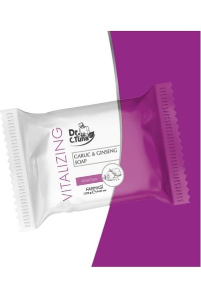 Farmasi Dr. C. Tuna Vitalizing Doğal Sarımsak & Ginseng Sabunu 125 gr 8690131113568 1543127