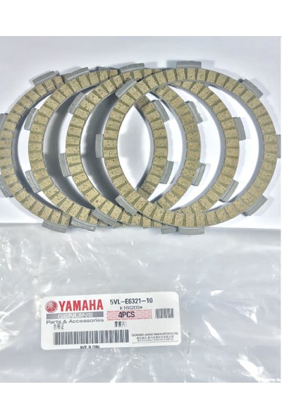 Yamaha 4'lü Ybr Debriyaj Balatası 5VLE632110 Yamaha 4'lü Ybr Debriyaj Balatası 5VLE632110