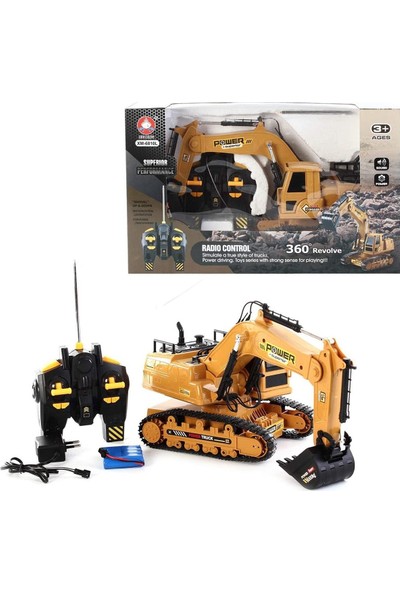 Can Oyuncak XM-6810L 2.4 Ghz Paletli Kumandalı Şarjlı Kepçe