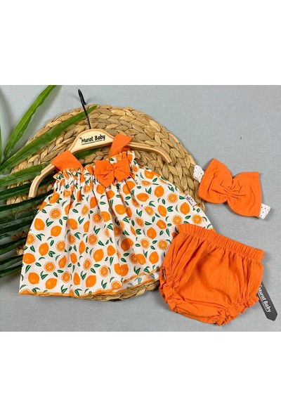 Murat Baby Bebek Meyveli Elbise