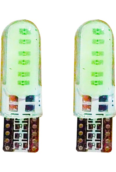 Compax LED Ampul Buz Mavisi Dipsiz T10 Park Ampulü 12V 12 Ledli 2 Adet Compax LED Ampul Buz Mavisi Dipsiz T10 Park Ampulü 12V 12 Ledli 2 Adet
