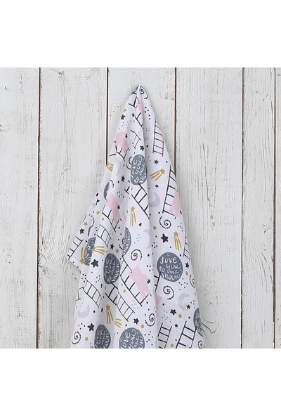 Makteks Home Çok Amaçlı Müslin Bezi Örtü 120 x 120 cm