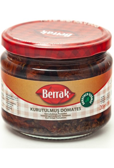 Berrak Kuru Kurutulmuş Domates Yarım 285 gr Berrak Kuru Kurutulmuş Domates Yarım 285 gr