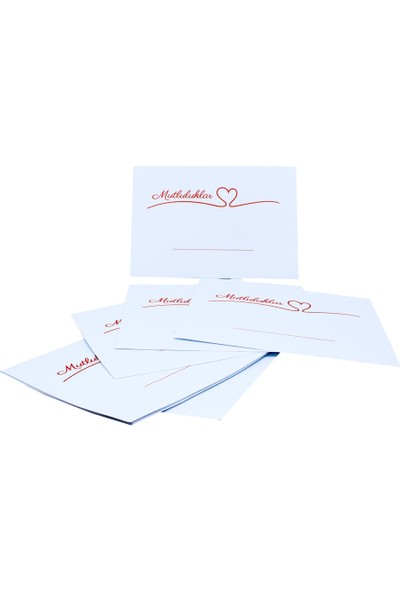 Dantelux Takı Zarfı (50 Adet) 1572-MUTLULUKLAR