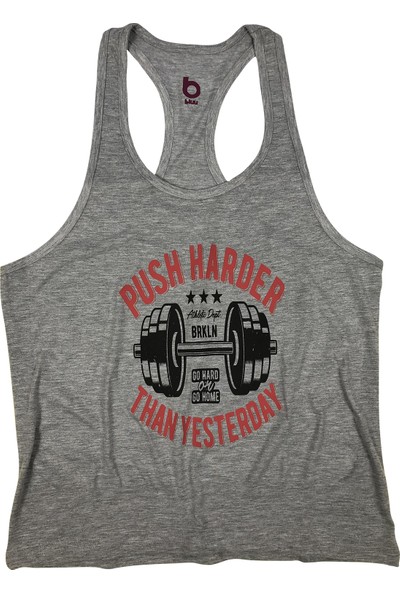 Bluu Fitness Gym Tank Top Sporcu Atleti 4114