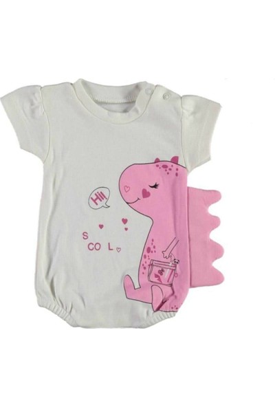cocomell baby Cocomell Bayb Dinozor Kısa Tulum