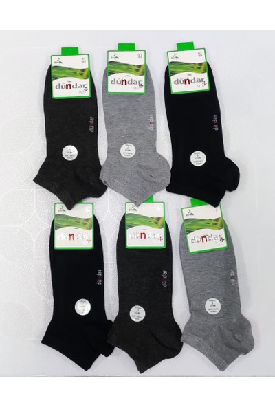 Dündar Erkek Bambu Patik Çorap Plus Dikişsiz 6'lı Dündar Erkek Bambu Patik Çorap Plus Dikişsiz 6'lı