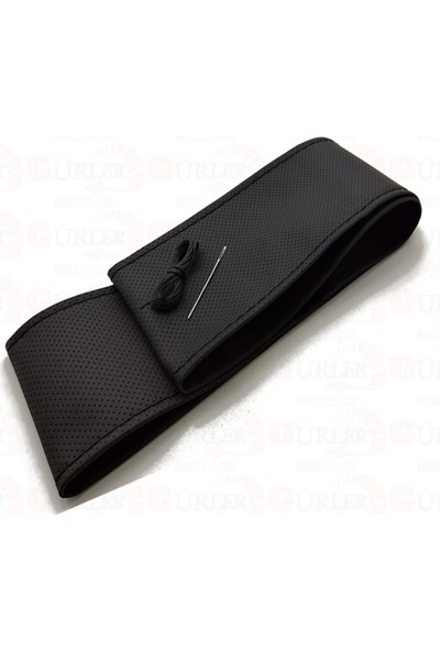 Gürler Oto Aksesuar Dikmeli Deri Direksiyon Kılı Noktalı(Delik) Standart