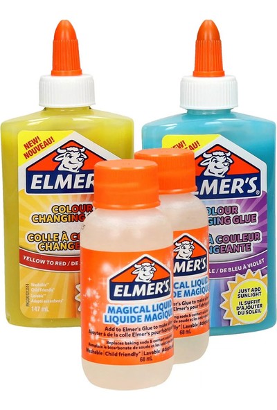 Elmers Renk Değiştiren Slime Kit 2109487 Elmers Renk Değiştiren Slime Kit 2109487