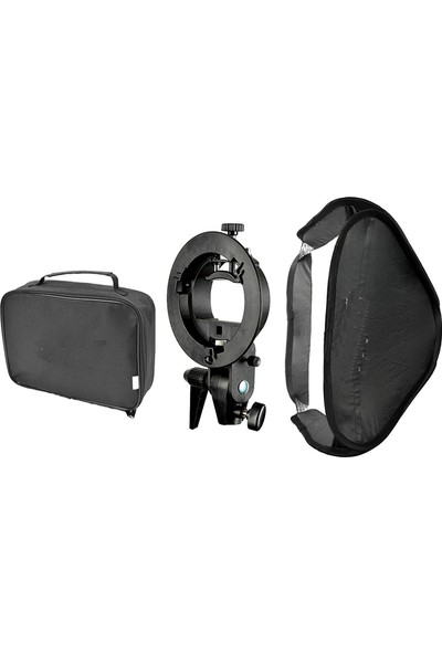 Deyatech Tepe Flaşı Için Softbox Seti (60X60) Deyatech Tepe Flaşı Için Softbox Seti (60X60)