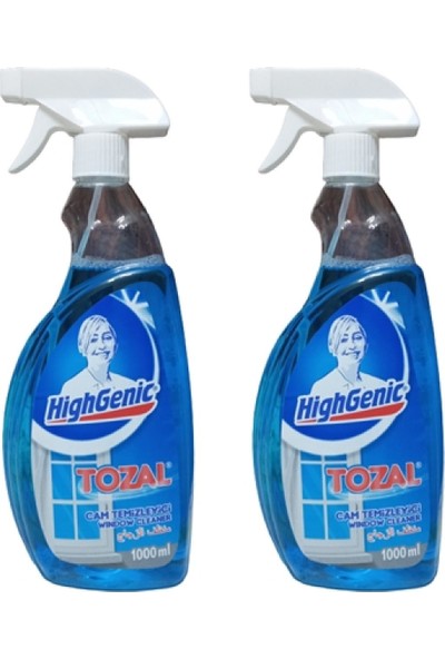 Highgenic Tozal Cam Temizleyici 2 x 1000 ml