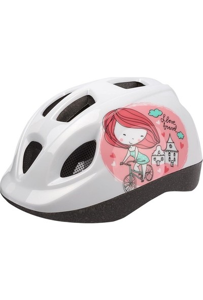 Polisport Xs Kids Çocuk Kaskı Beyaz-Xs