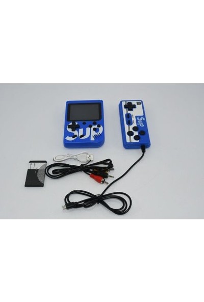 Blue Inter Gameboy Sup Oyun Konsolu 2 Oyuncu Mini Atari Retro 400 Oyun 3 Inç Blue Inter Gameboy Sup Oyun Konsolu 2 Oyuncu Mini Atari Retro 400 Oyun 3 Inç