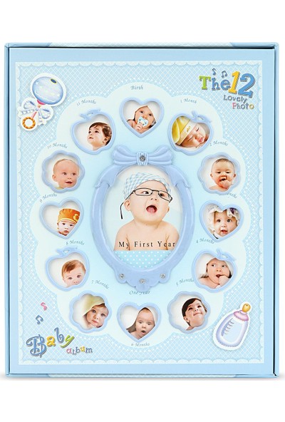 Birlik Fotoğrafçılık Mavi Bebek Albümü 12 Aylık 6013M Birlik Fotoğrafçılık Mavi Bebek Albümü 12 Aylık 6013M