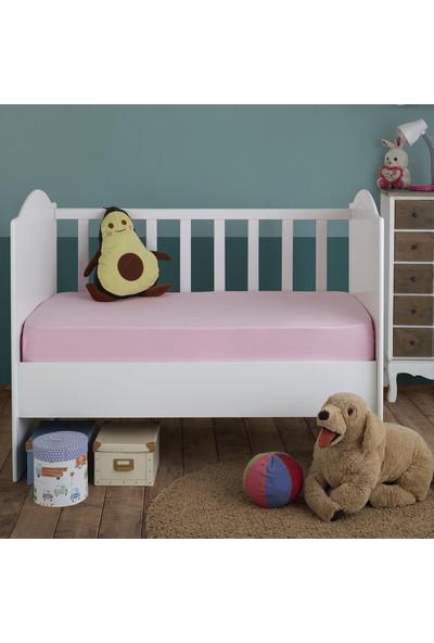 Ladynil 60 x 120 Bebek Lastikli Penye Çarşaf Pamuk