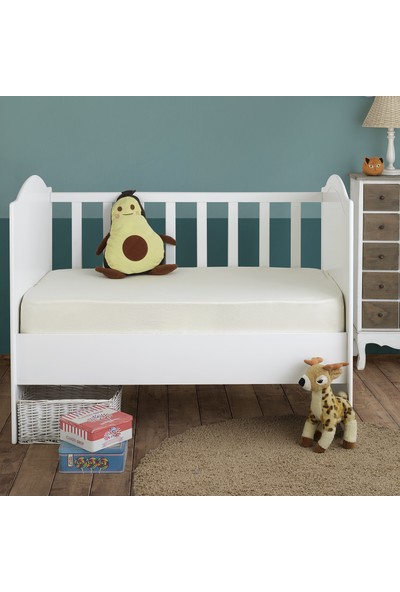 Ladynil 60 x 120 Bebek Lastikli Penye Çarşaf Pamuk