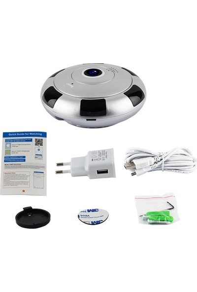Kingboss Ip-35 V380 Pro Balık Gözü Panaromik Sesli Hd Kamera