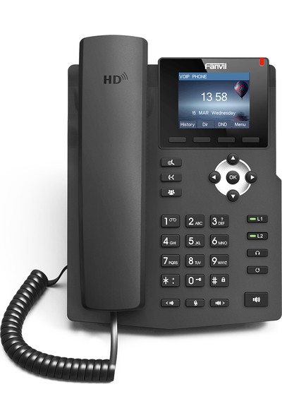 Fanvil X3SG Renkli Ekran Gigabit Ip Telefon Poe