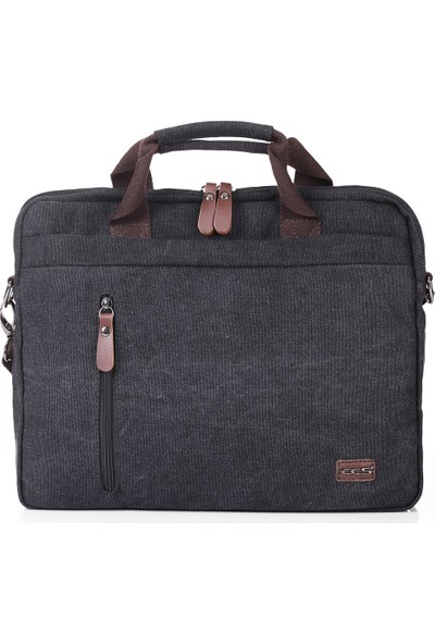 Ççs 71375 Kanvas Çaparaz Omuz Askılı Evrak Çantası