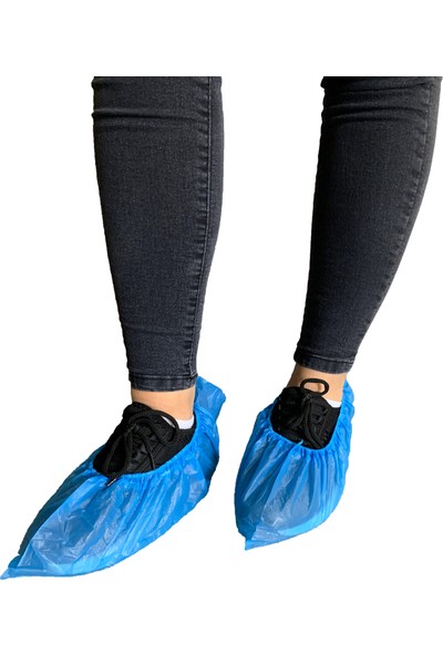 Polietilen (Cpe) Materyal 32 Micron Galoş Standart Mavi 100'LI Paket Polietilen (Cpe) Materyal 32 Micron Galoş Standart Mavi 100'LI Paket