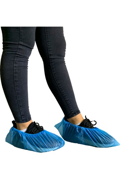 Polietilen (Cpe) Materyal 25 Micron Galoş Standart Mavi 100'LI Paket Polietilen (Cpe) Materyal 25 Micron Galoş Standart Mavi 100'LI Paket