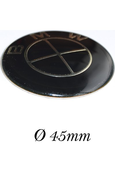 Bimbo Bmw 45 mm Direksiyon Amblem Logo Siyah Bimbo Bmw 45 mm Direksiyon Amblem Logo Siyah