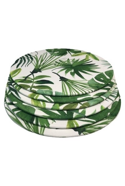 Desenİzmir Izmir Amerikan Servis 6'lı Supla ve Runner Örtü Seti Yeşil Yaprak Kombin 2 Desenİzmir Izmir Amerikan Servis 6'lı Supla ve Runner Örtü Seti Yeşil Yaprak Kombin 2