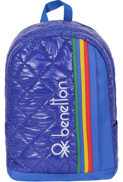 United Colors Of Benetton Kapitone Sırt Çantası 70263 Mavi United Colors Of Benetton Kapitone Sırt Çantası 70263 Mavi