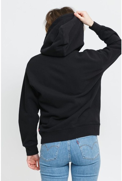 Levi's Kadın Siyah Sweatshirt