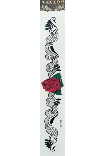 Takıştır Geçici Göbek ve Bacak Dövme