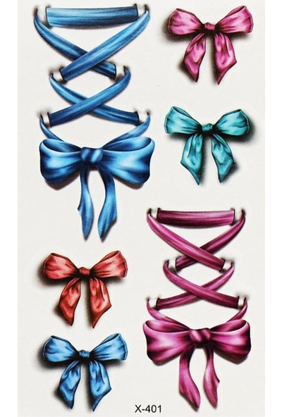 Takıştır Geçici Kurdele Dövme Tattoo