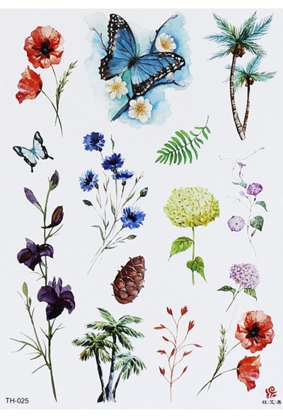 Takıştır Geçici Karışık Dövme Tattoo