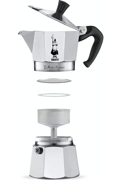 Bıalettı Moka Pot Express Oceana 3 Cup Bıalettı Moka Pot Express Oceana 3 Cup