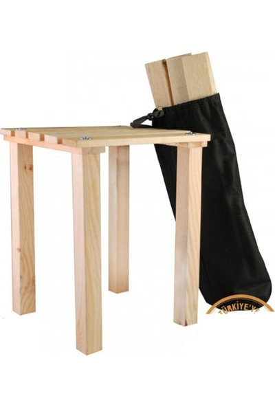 Kamp Asistahşap Katlanır Çantalı Taşınabilir Piknik Taburesi Kamp Asistahşap Katlanır Çantalı Taşınabilir Piknik Taburesi