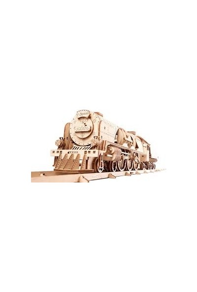 Frezya Toyzz Buharlı Tren 538 Parça Ahşap 3D Puzzle