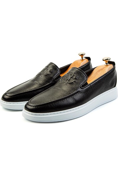Ducavelli Stamped Flotter Hakiki Deri Erkek Ayakkabı