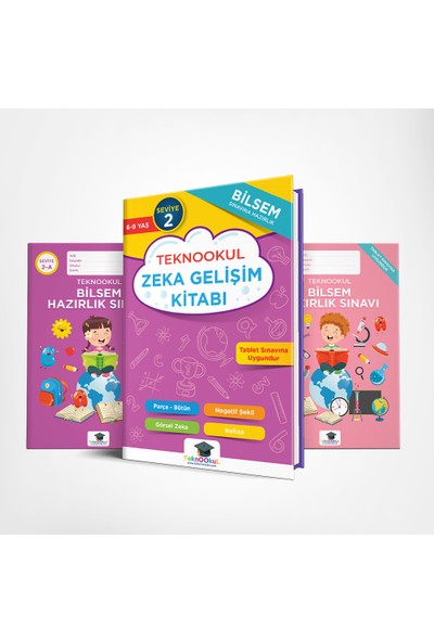 Teknookul 2. Sınıf Bilsem Hazırlık Seviye 2 Seti Teknookul 2. Sınıf Bilsem Hazırlık Seviye 2 Seti
