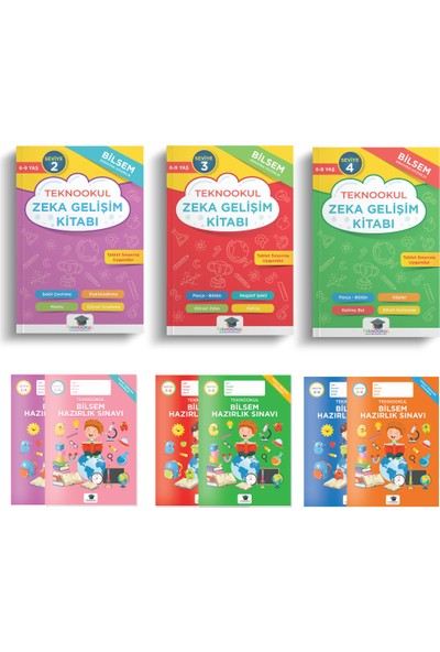 Teknookul Bilsem Hazırlık Seviye 2, 3, 4 Setleri (S2+S3+S4) Teknookul Bilsem Hazırlık Seviye 2, 3, 4 Setleri (S2+S3+S4)