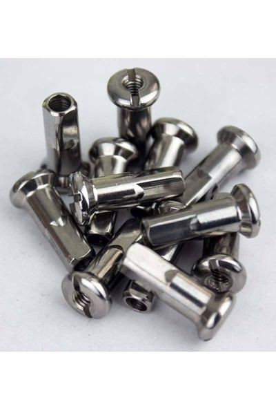 Vona 12MM Paslanmaz Çelik Jant Teli Başlığı GÜMÜŞ-12MM Vona 12MM Paslanmaz Çelik Jant Teli Başlığı GÜMÜŞ-12MM